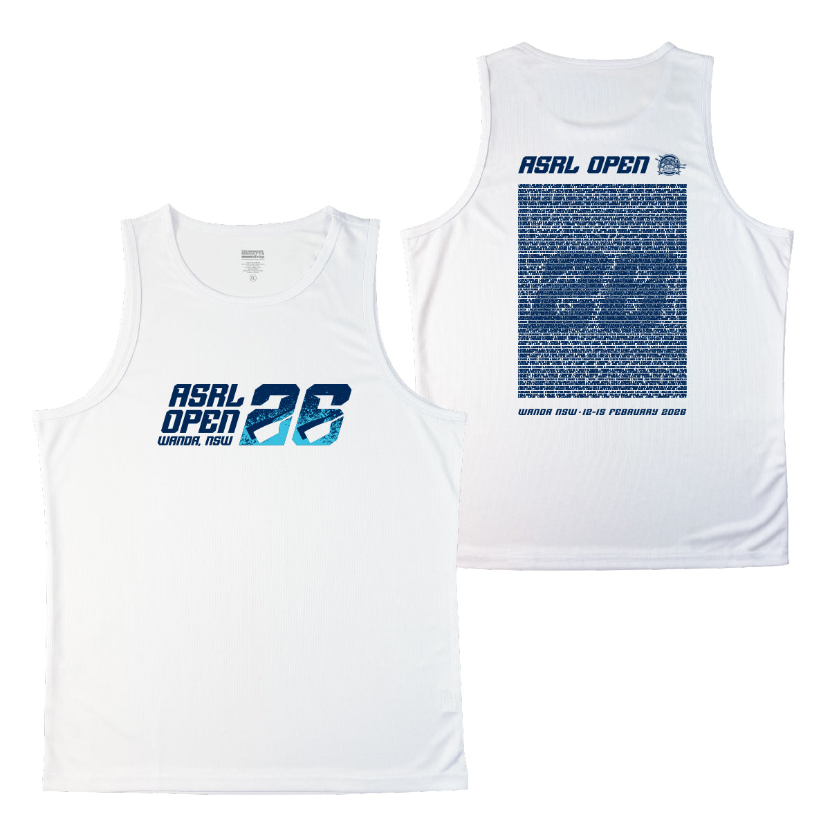 2026 ASRL Open Championships Performance Singlet Men – The Regatta Shop