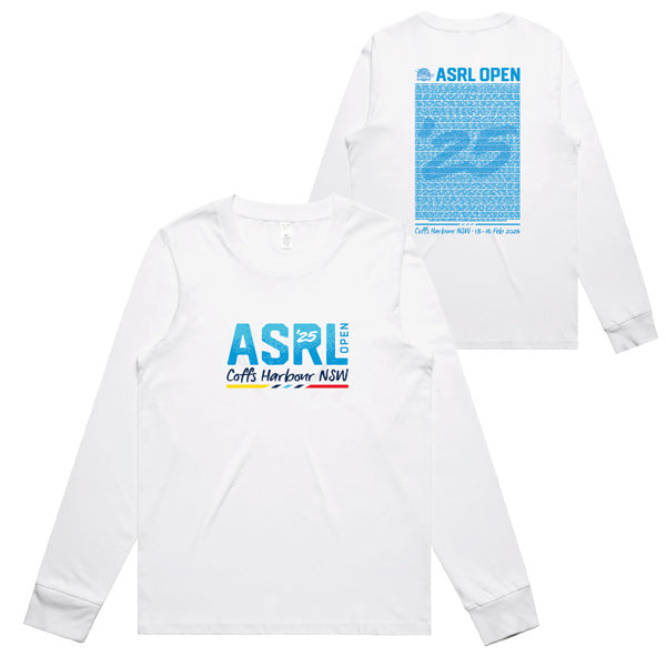 ASRL Open 2025 Long Sleeve Tee Women – The Regatta Shop