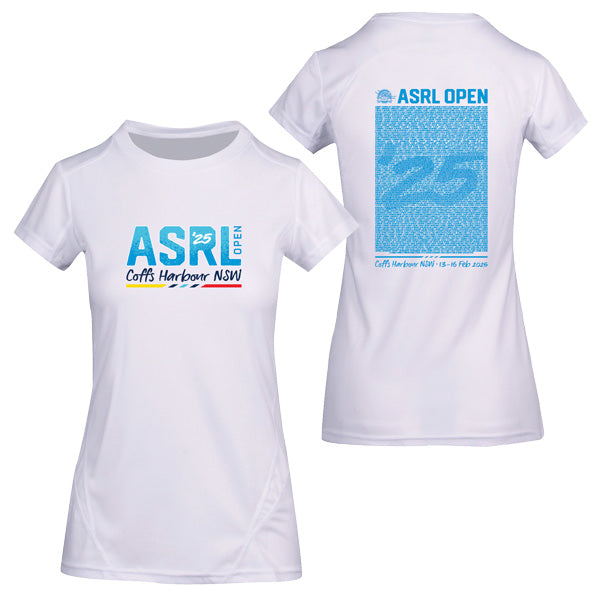ASRL Open 2025 Performance Tee Women - The Regatta Shop