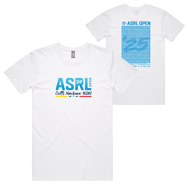 ASRL Open 2025 Tee Men - White - The Regatta Shop