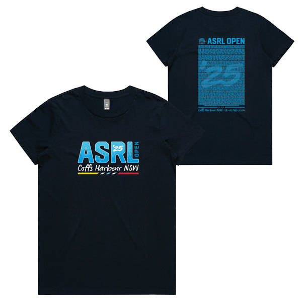 ASRL Open 2025 Tee Men - Navy - The Regatta Shop