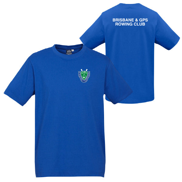 Brisbane & GPS Rowing Club Tee Men - Royal – The Regatta Shop