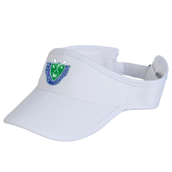 Brisbane & GPS Rowing Club Visor - White – The Regatta Shop