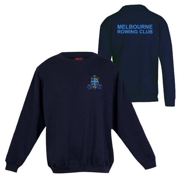 Melbourne Rowing Club Crew Neck Jumper - The Regatta Shop