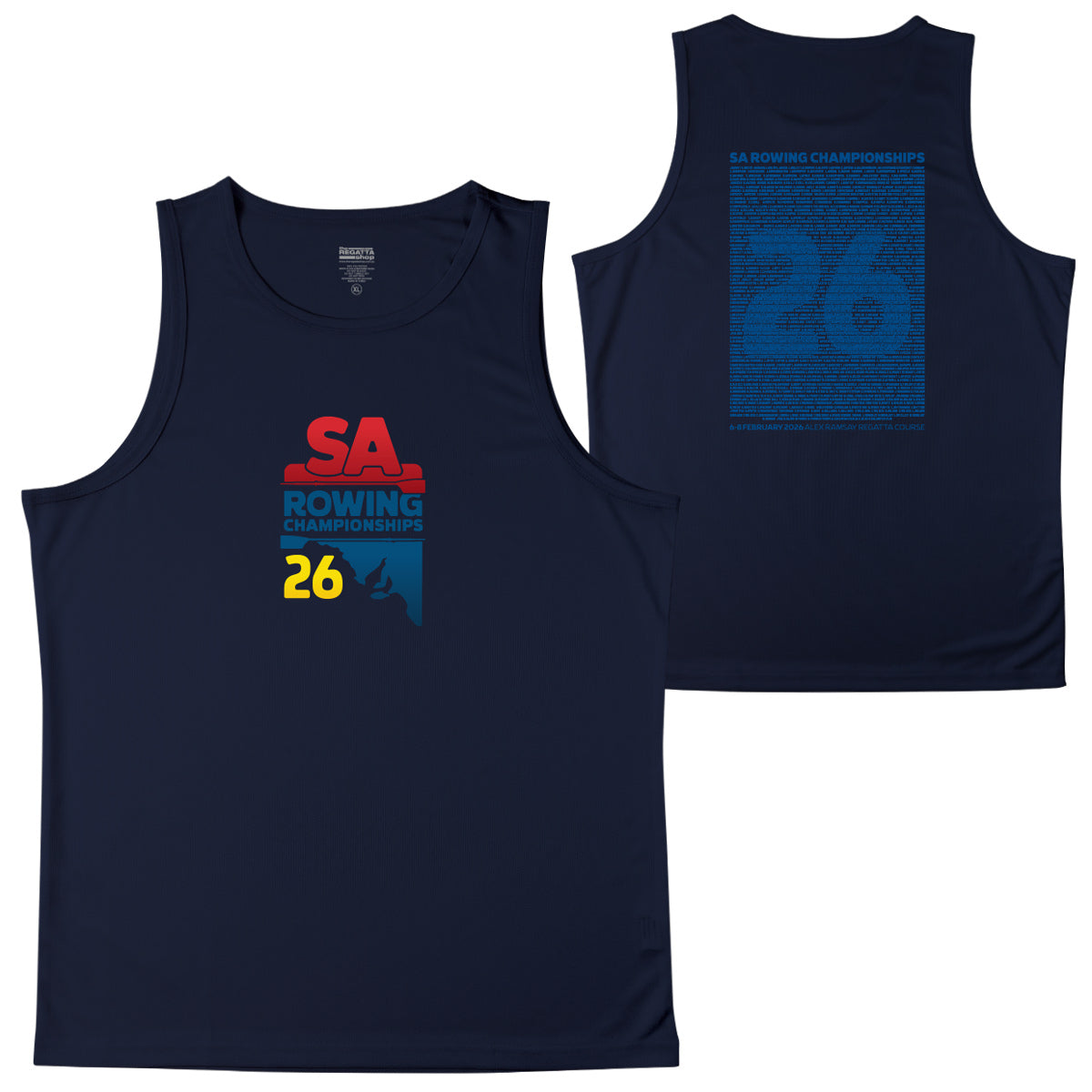 2026 South Australian Rowing Championships Singlet Men – The Regatta Shop