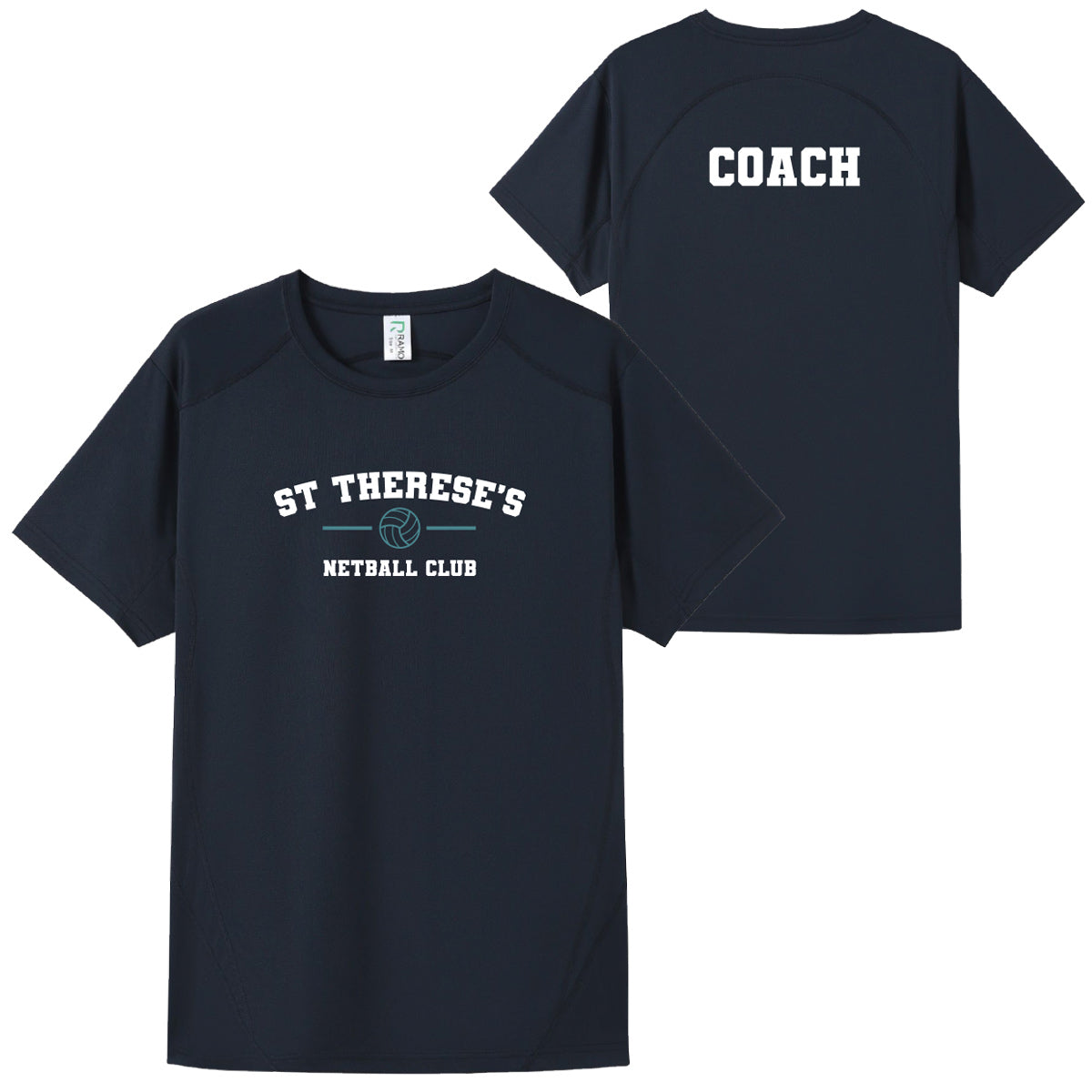 St Thereses Netball Club Coaches Tee Men – The Regatta Shop