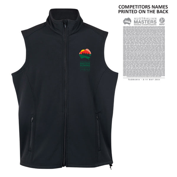AUS Masters Softshell Vest Men - The Regatta Shop