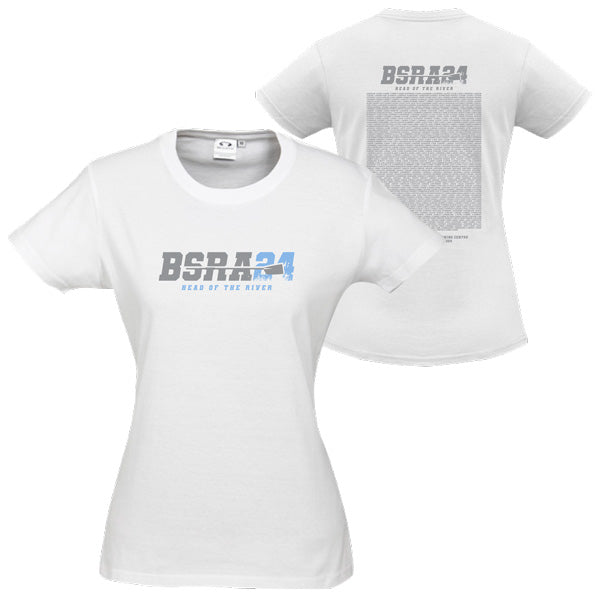 BSRA Head of the River Performance Tee - White - The Regatta Shop