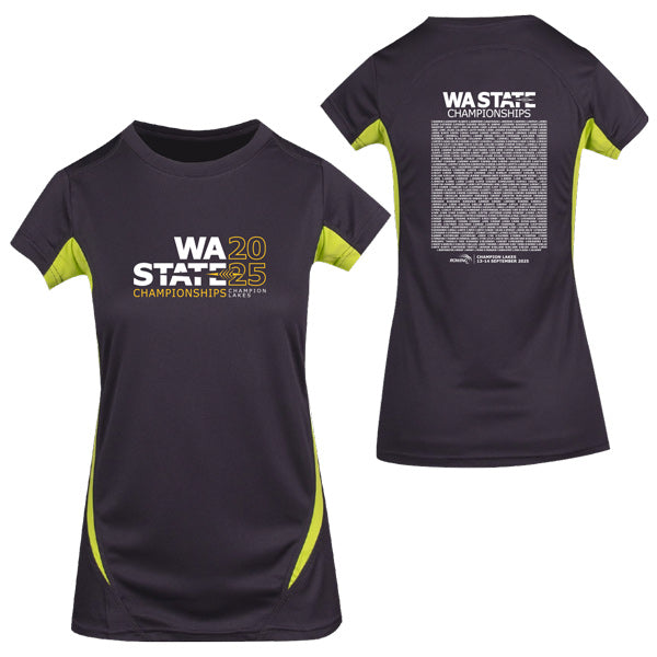 2025 WA State Champs Performance Tee Women - The Regatta Shop